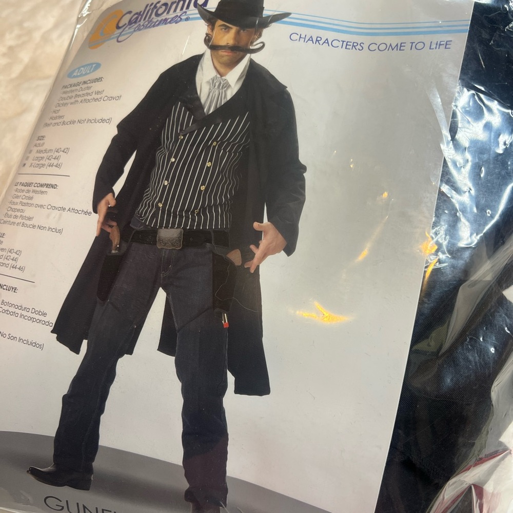 California Costumes Gunfighter Outfit Xl - Gem